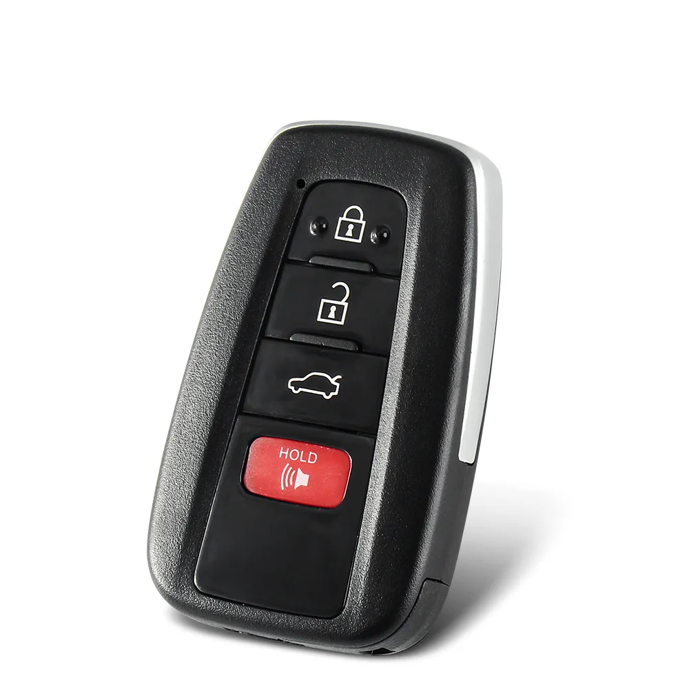 2024 KEYYOU Remote Control Car Key Case Shell for Toyota Prius Camry ...
