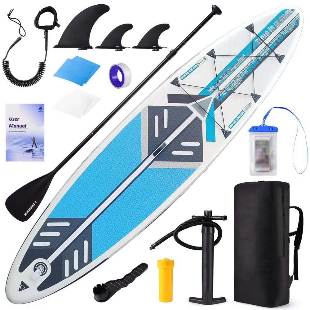 2024Premium PVC Thickened Water Ski Surfboard Paddle Board, Inflatable ...