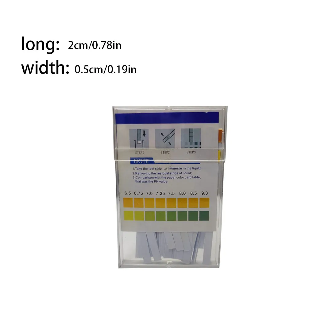 0-9.0 pH Range 100x High-Precision Litmus Paper Test Strips for Soil ...