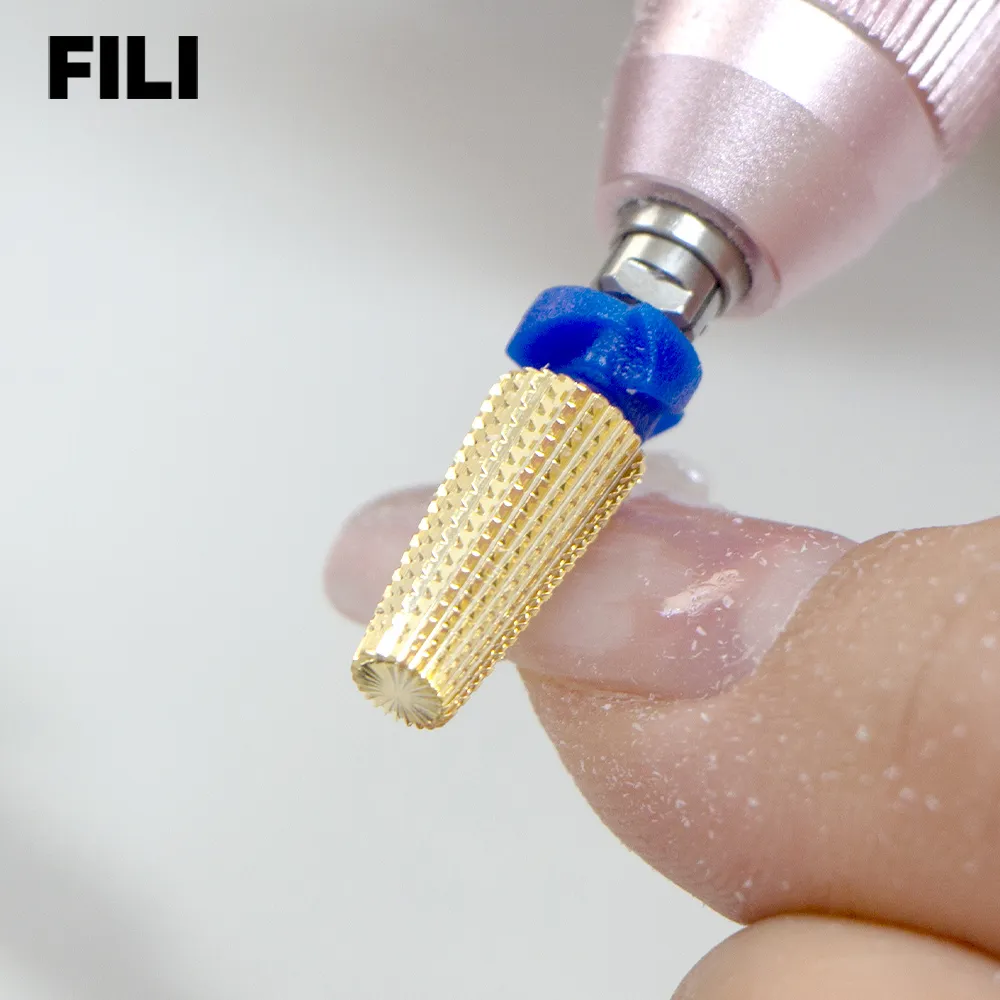 5-in-1 Carbide Nail Drill Bit for Manicures, Pedicures, and UV Gel ...