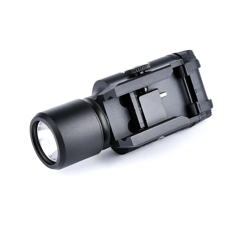 Tactical X400 Gun Light Ultra Ouput LED Pistol Lights With Red Laser ...