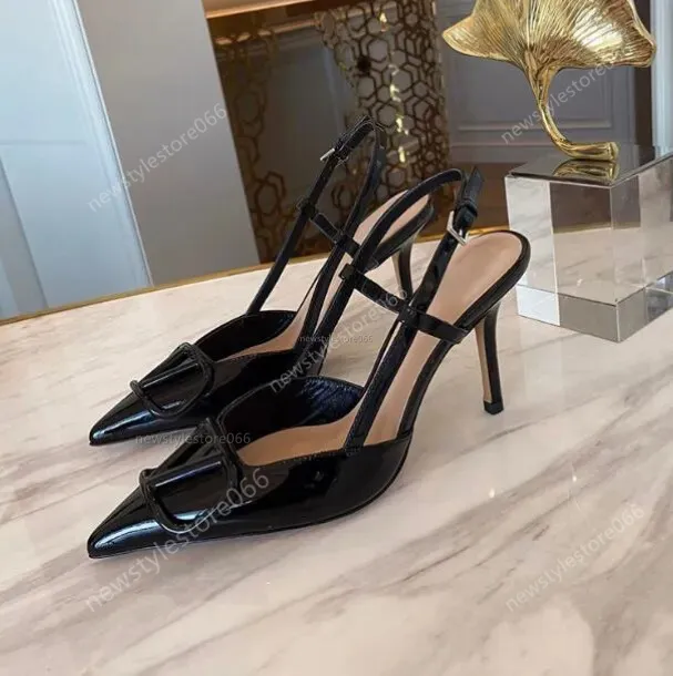 Bulk Designer Real Leather High Heel Nude Kitten Heel Sandals For Women ...
