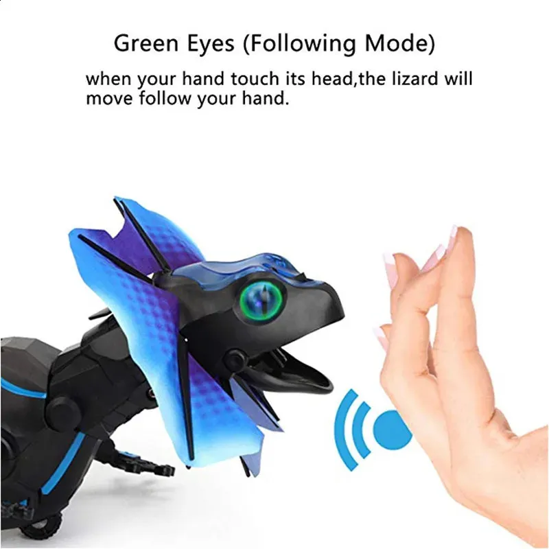 RC Infrared Remote Control Lizard Sensing, Moving, Inducing Sound ...