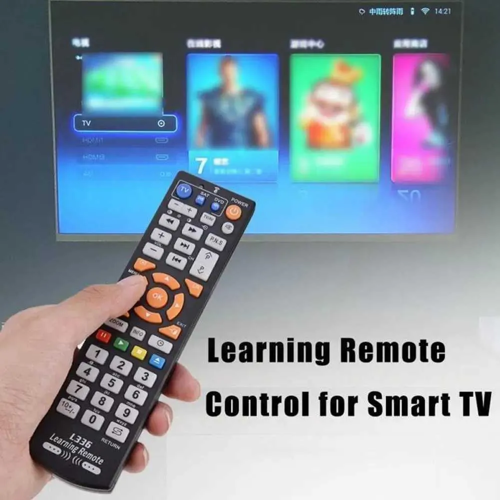 Smart IR Transmitter TV Universal Tv Remote Control 42 Key L336 For TV ...