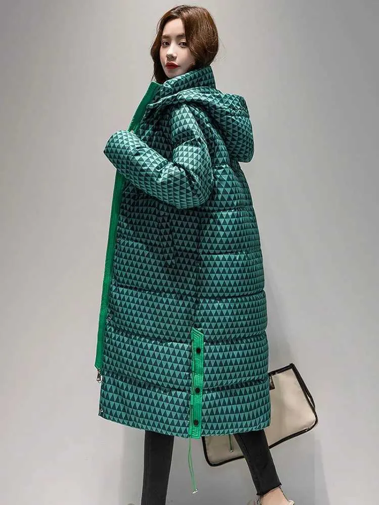 Winter Women's Waterproof Padded Womens Long Padded Jacket With Hood ...