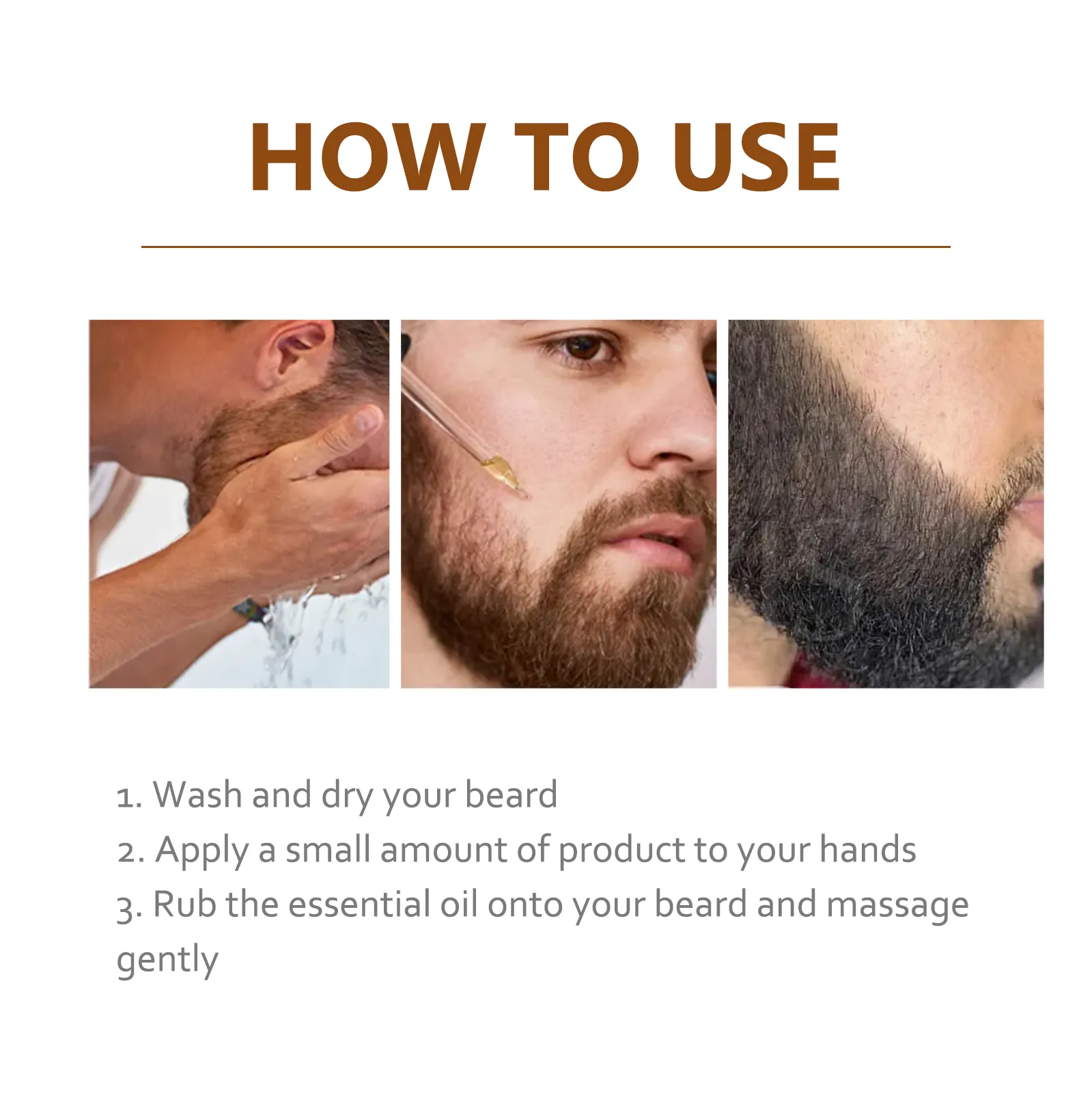 DHgate.com:Black Beard Oil for Men - Moisturizing & Thickening ...