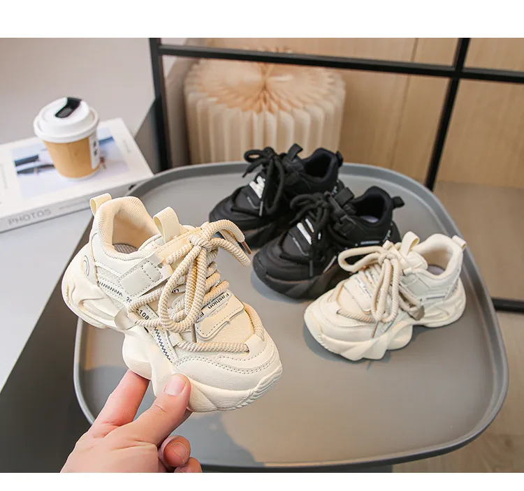Kids Athletic Sneakers: Breathable Mesh Non Slip Outdoor Shoes For ...