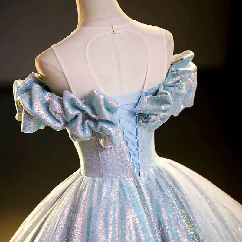DSP A E Off Shoulder Quinceanera Dress For 15 Years Old Girl Prom Party ...