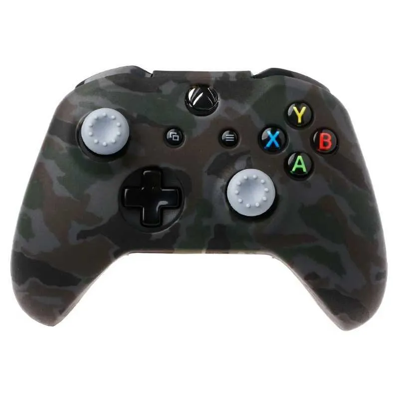 Camouflage Gamepad Cover + Analog Stick Grips - Enhanced Grip ...