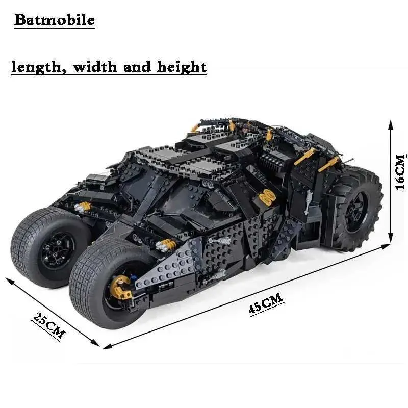 Tumbler Movie Series Millennium Falcon Building Blocks Car DIY Toys And ...