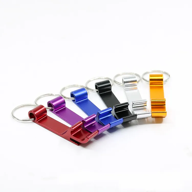 Engravable Key Rings, Metal Alloy Keychain With Bottle Opener ...