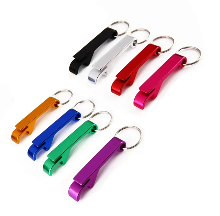 Engravable Key Rings, Metal Alloy Keychain With Bottle Opener ...
