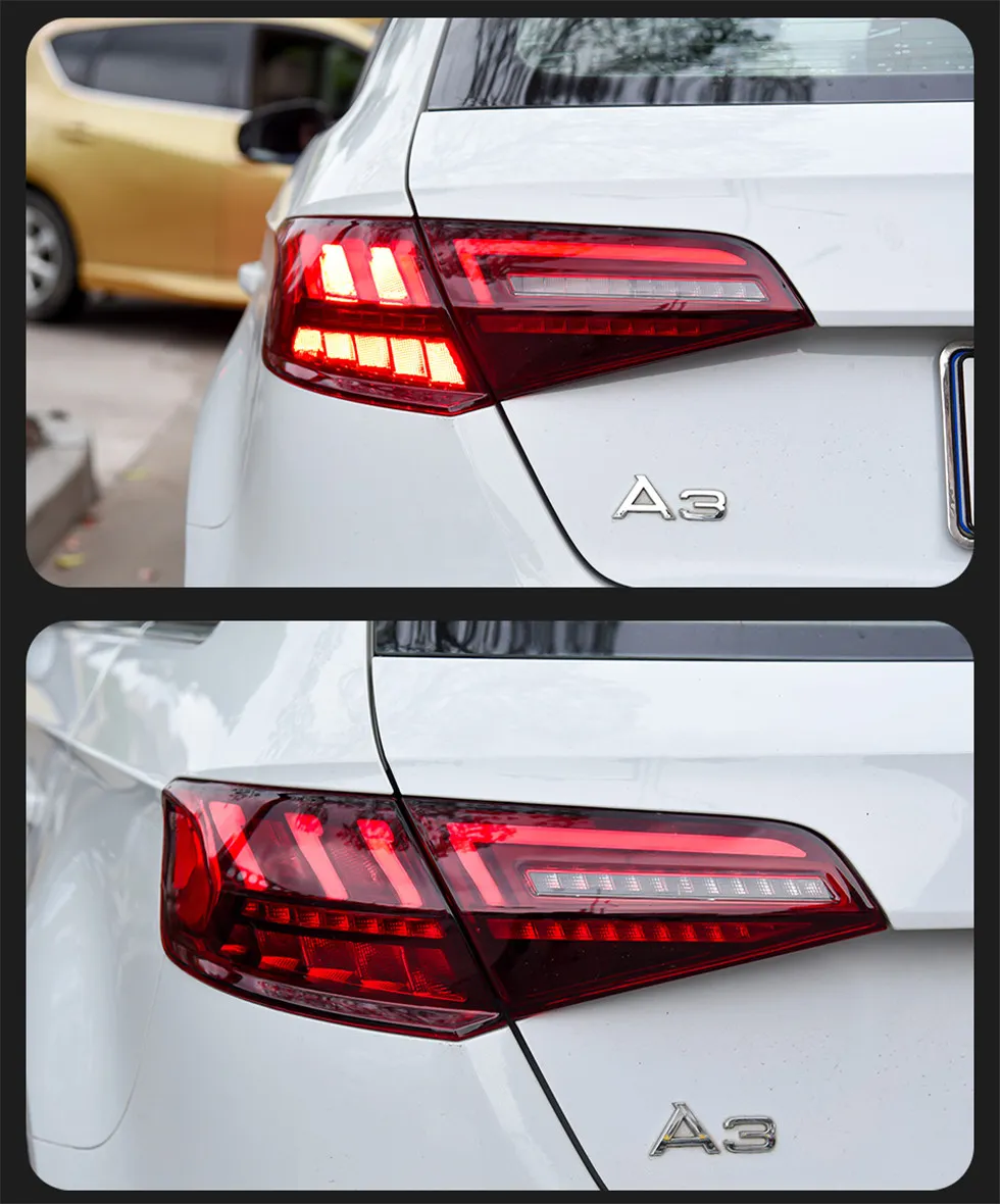 Enhanced Vehicle Tail Lights Assembly: LED Rear Lamps With Dynamic Turn ...