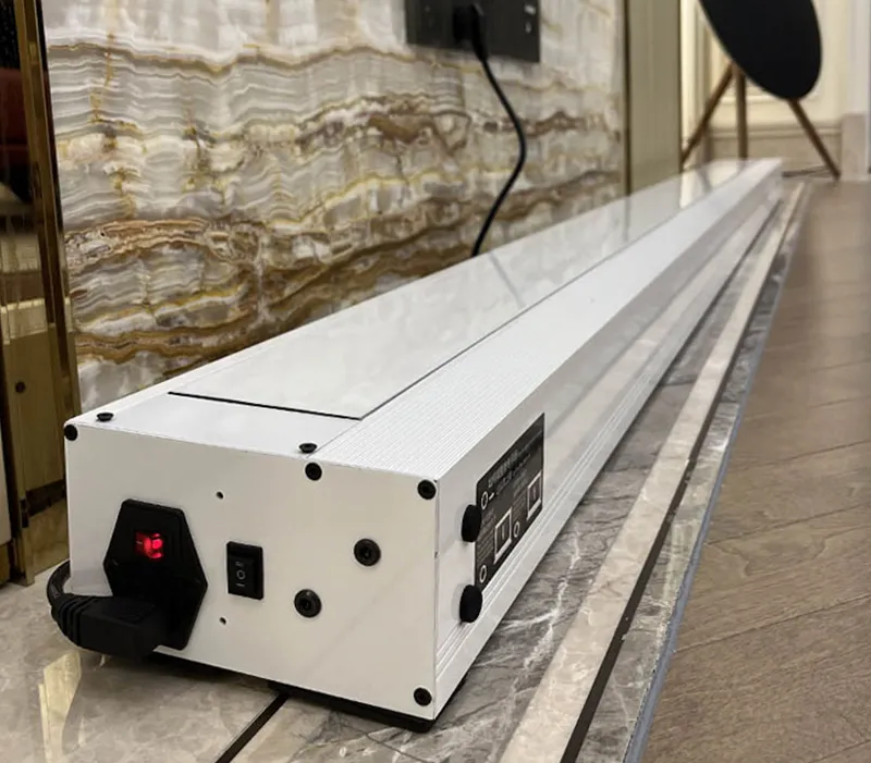 150 Inch ALR Projector Screen - T-Prism Floor Rising Retractable ...