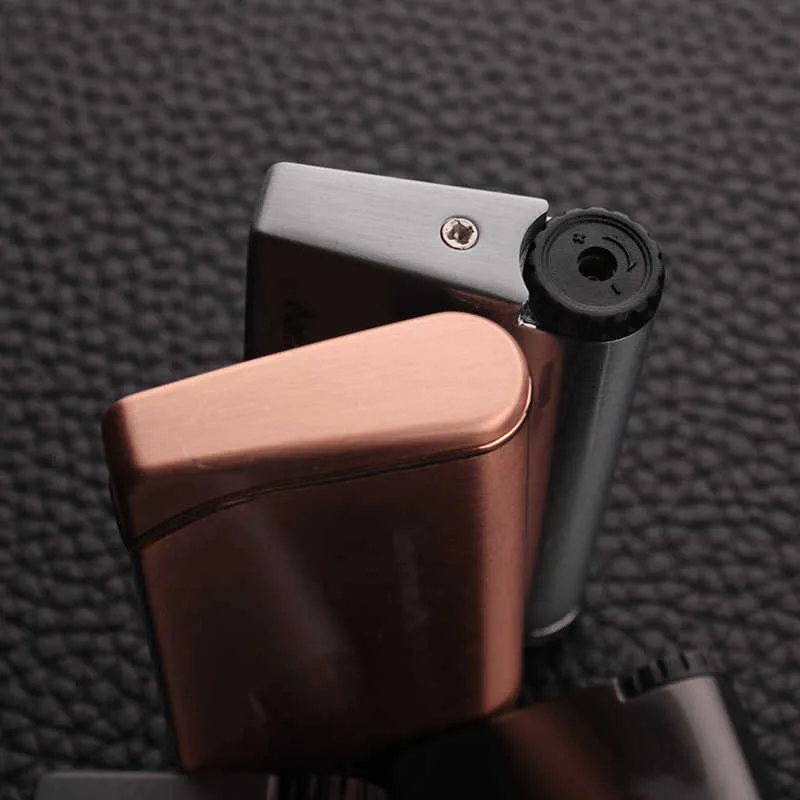 Mini Metal Torch Turbo Lighter No Gas Lighter Cigarettes Lighters No ...