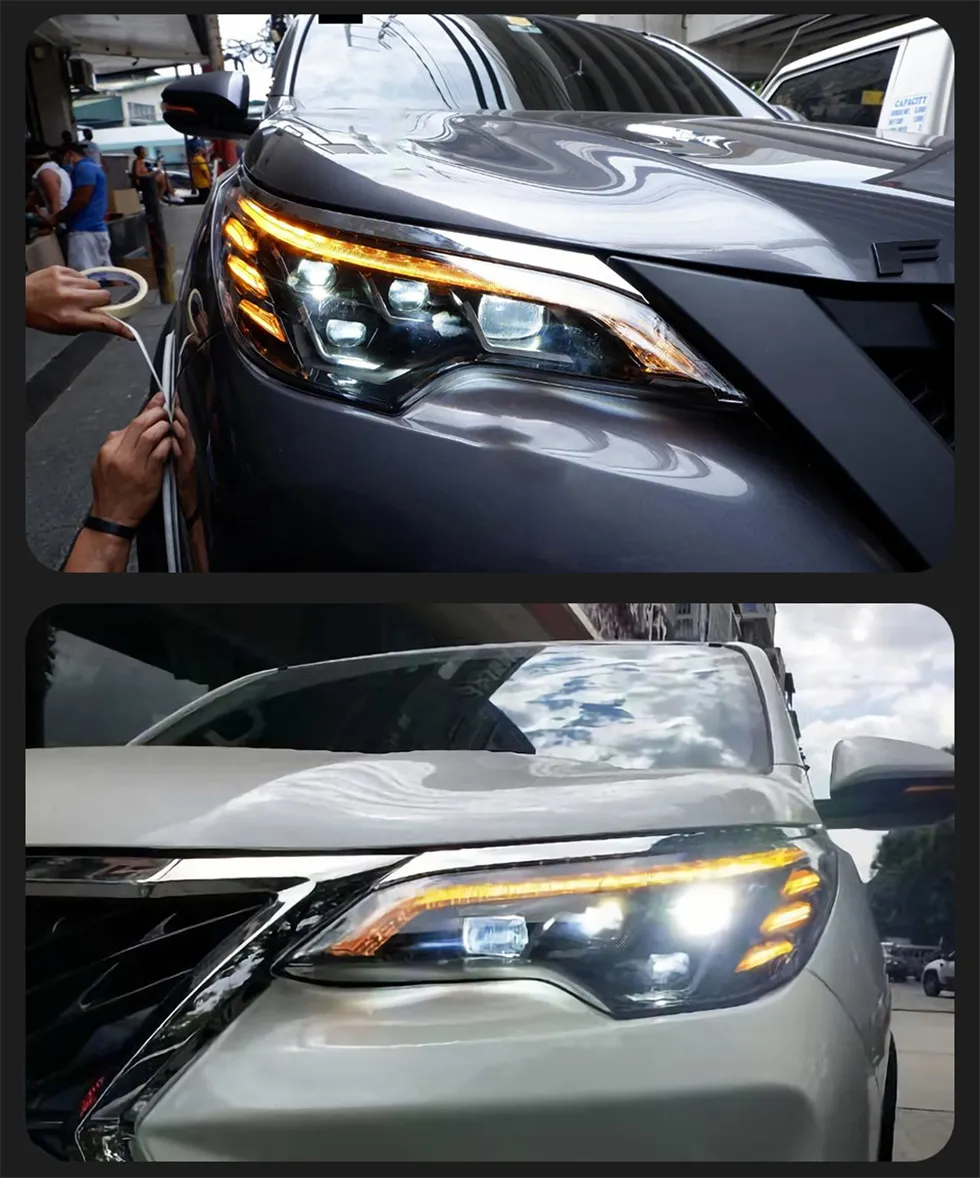 DHgate.com:LED Headlights for Toyota Fortuner 2016-2020, 204 Eyes ...
