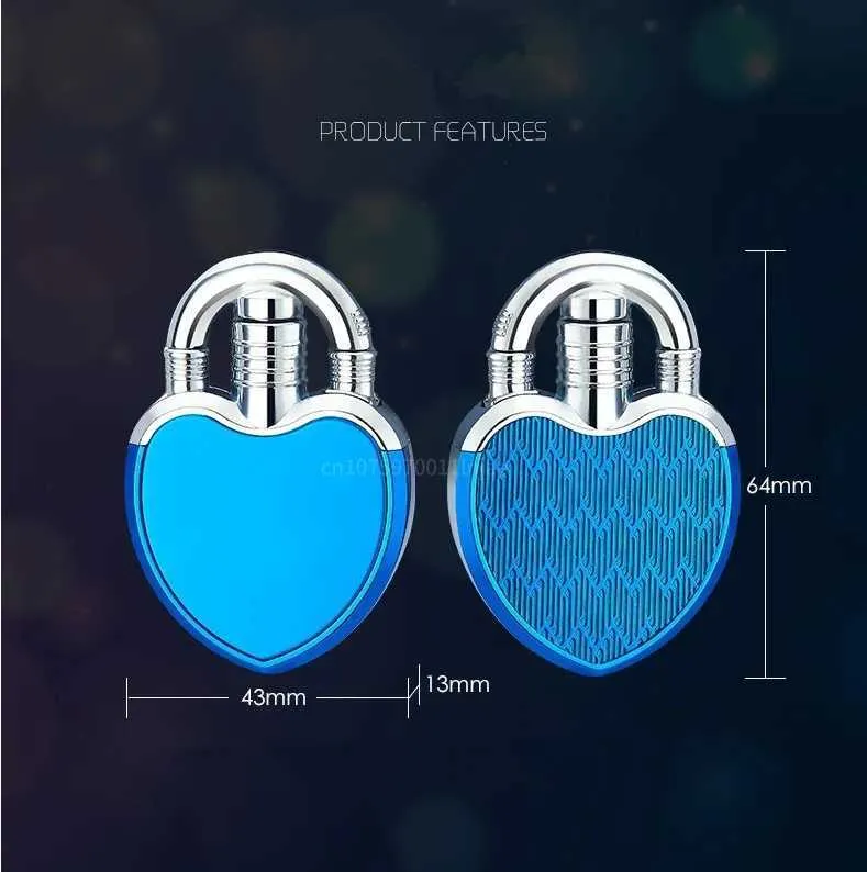 Jet Flame Lighter: Unusual Heart Shaped Butane Torch, 1300°C Windproof ...