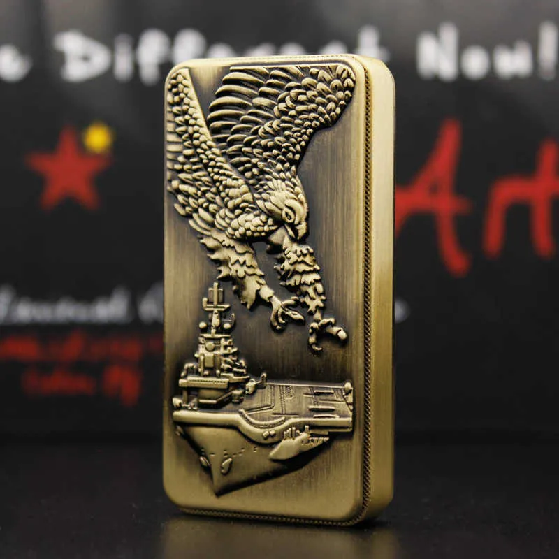 New Relief Eagle Lighter Pull Down Sliding Cover Igniter 08VC From $9. ...