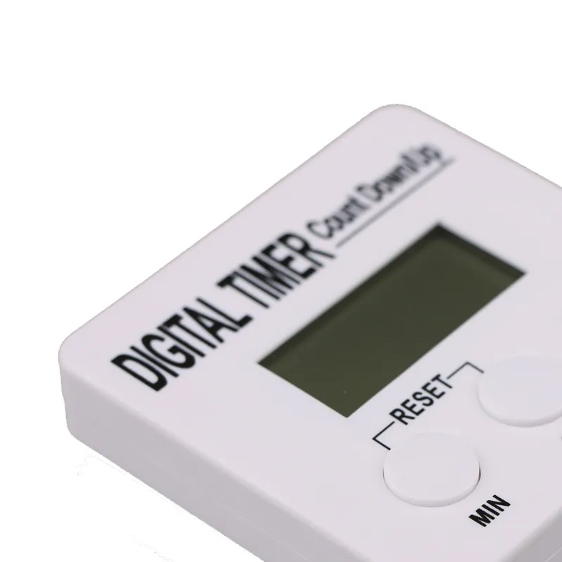 Compact Digital Kitchen Timer With Countdown Display 68x68x15mm Square ...