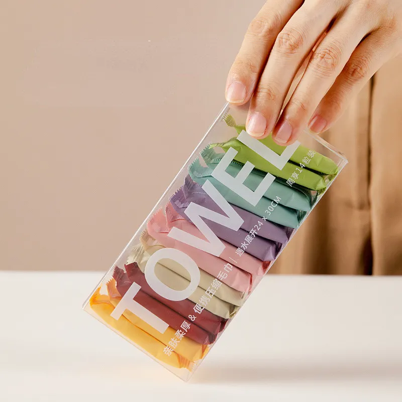 DHgate.com:Disposable Compression Towel Thickened and Expanded Pure ...