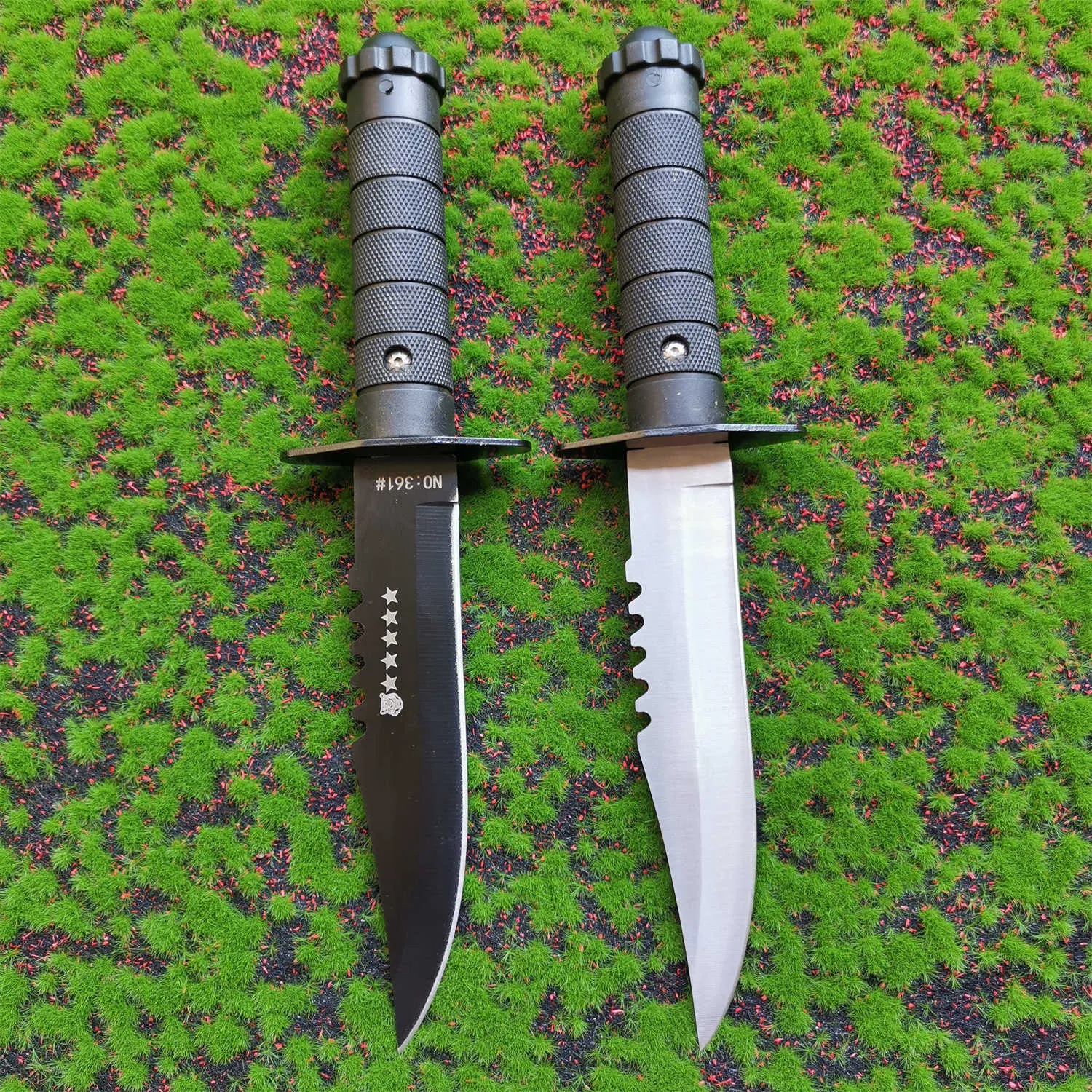 DHgate.com:Sharp Fixed Blade Hunting Knife - Outdoor Camping Rescue ...