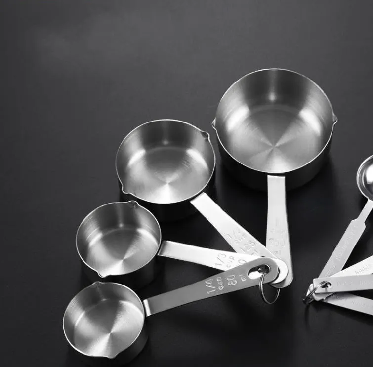 Stainless Steel Measuring Cups & Spoons Set ... From Linxi2015, $5.66 ...
