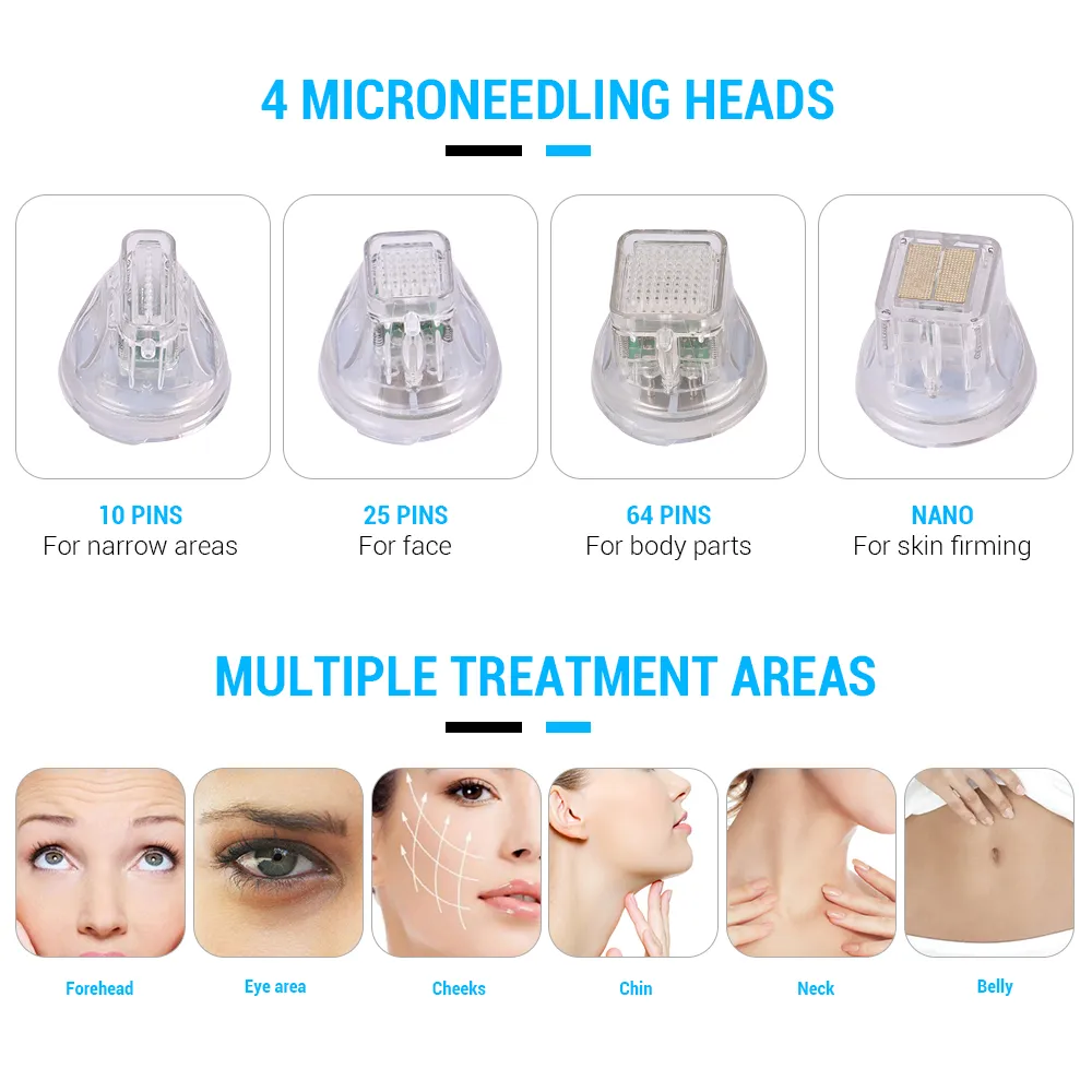 2024 Microneedling RF Machine For Face, Skin Tightening Wrinkle Removal ...