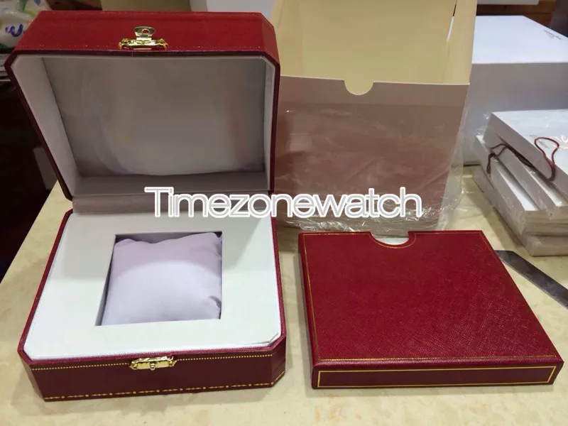 2023 International Certified Red Leather Watch Box With Manual, Book ...