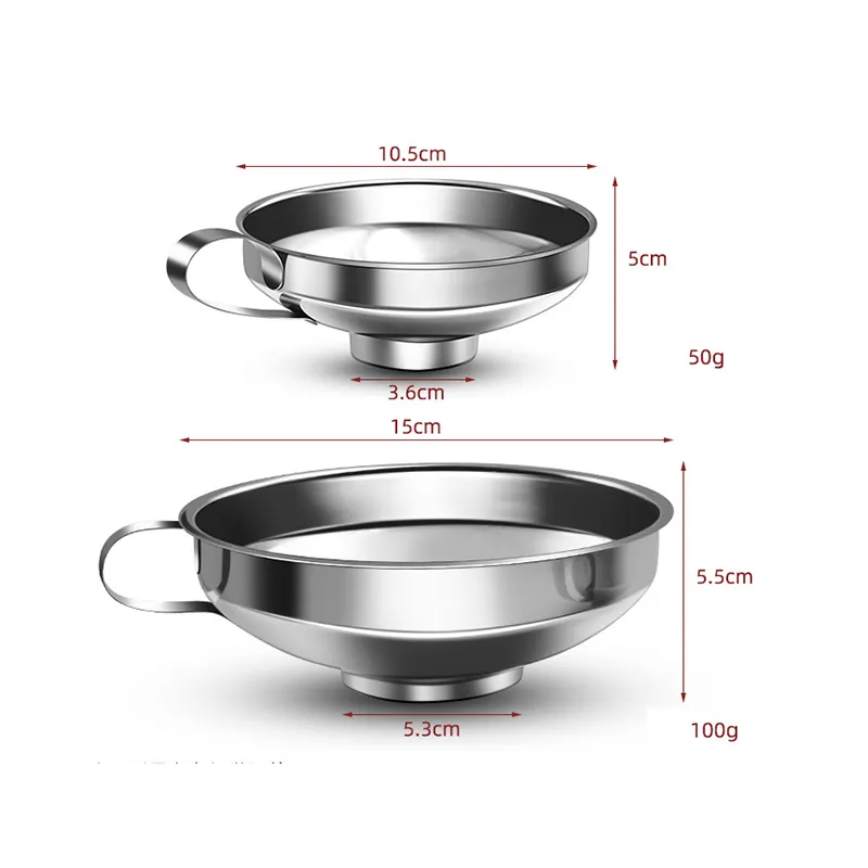 Canning Funnel Strainer: Stainless Steel Wide Mouth Colander For ...