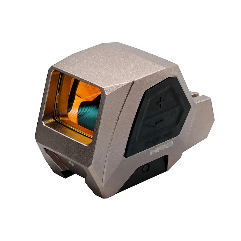 Tactical Compact HRO Red Dot Sight CQB MODE Reticle Scope With Dual ...