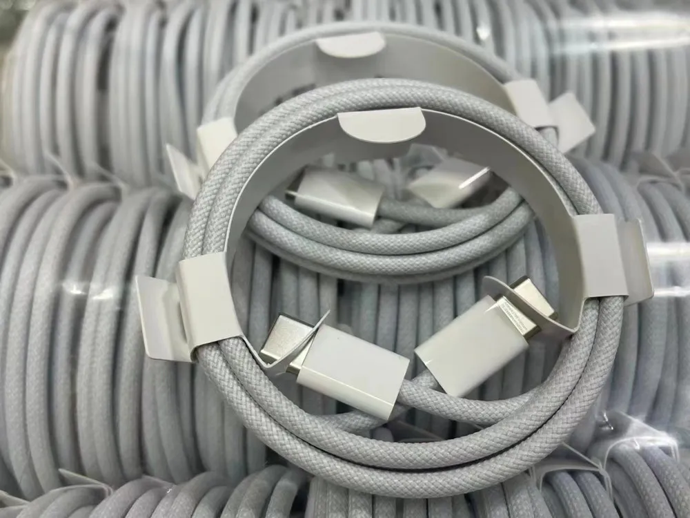 60w 1m 3ft USB C C To C Cable For Iphone Pro Data Usb FAST Charging 20w ...