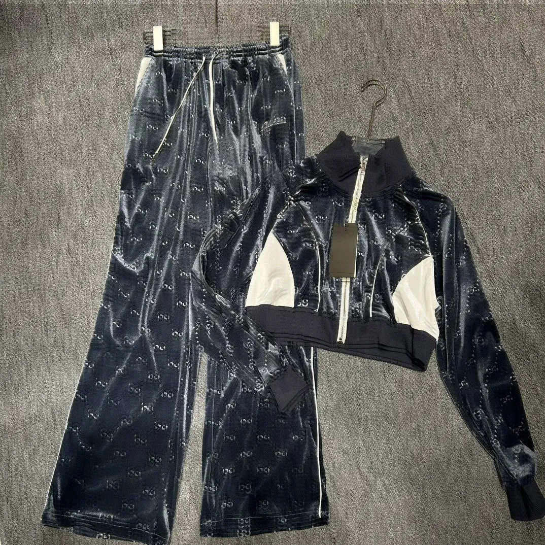 Designer Womens Two Piece Casual Suit Set With G Letter Rare Rabbit ...