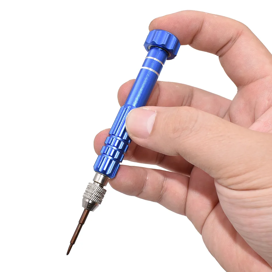 6 In 1 Screwdriver Set Bronze S2 Bits With Pentalobe, Phillips, Slotted ...