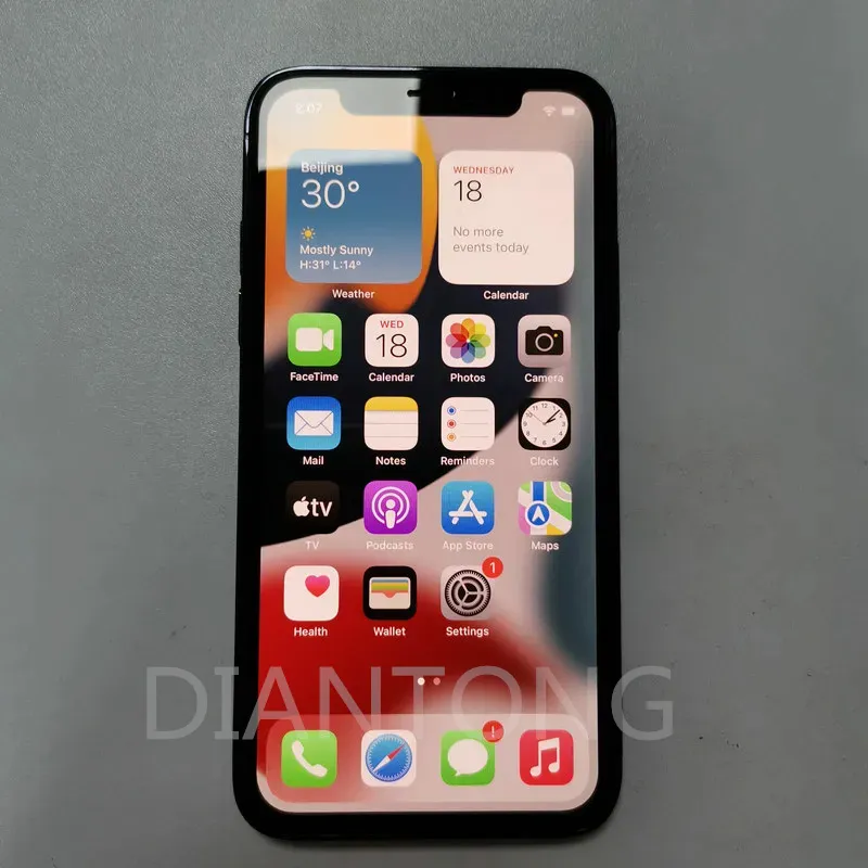 IPhone XS Déverrouillé Rénové Avec Un Écran OLED De 6,5 , 4G LTE, 4 Go De RAM, 64 Go / 256 Go De ...