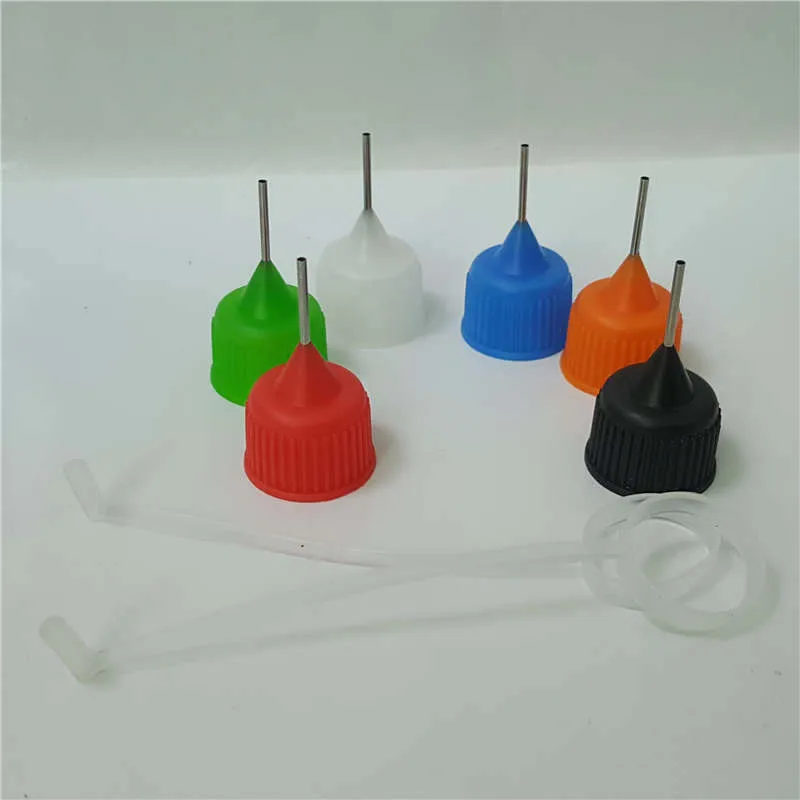 1ml Dropper Bottle PE Plastic Squeeze Bottles With Metal Needle Tip Cap ...