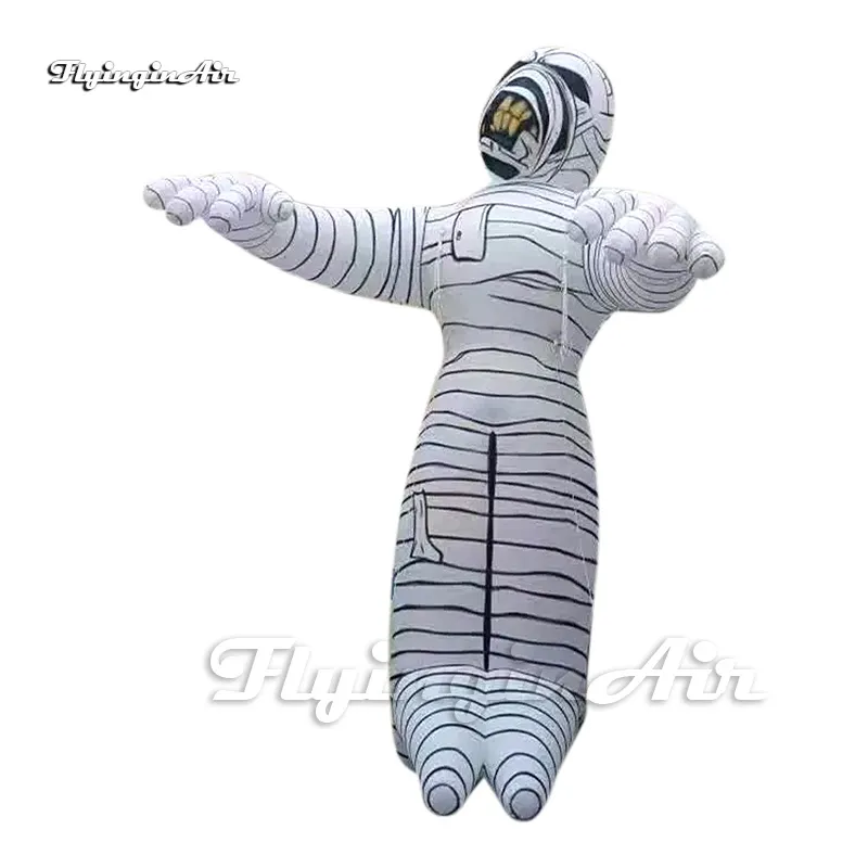 Large Halloween Inflatable Mummy Balloon With LED Light Perfect For ...