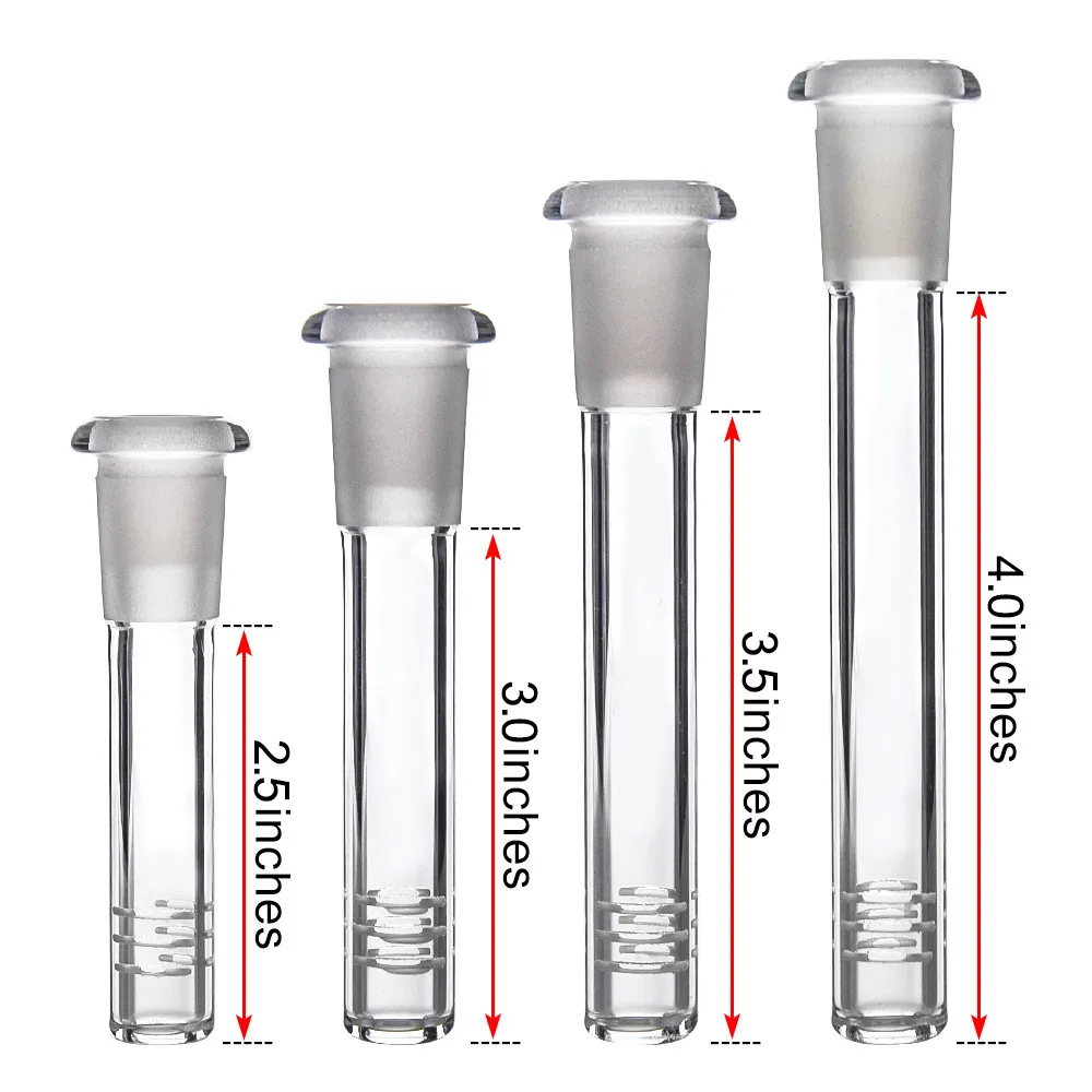 Quality Glass Downstem Diffuser: 14mm Female To 18mm Male Joint Drop ...