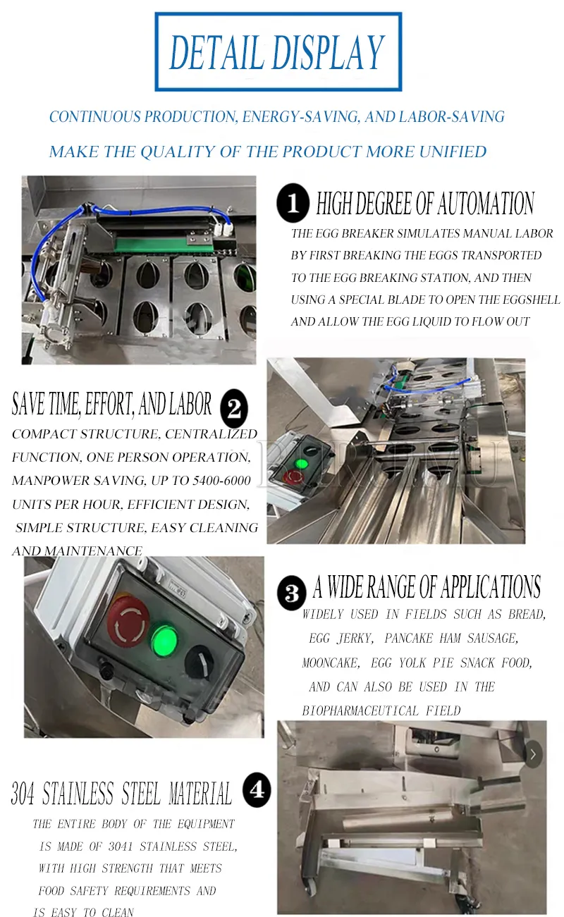 DHgate.com:Stainless Steel Egg White Yolk Separator Machine, Automatic ...