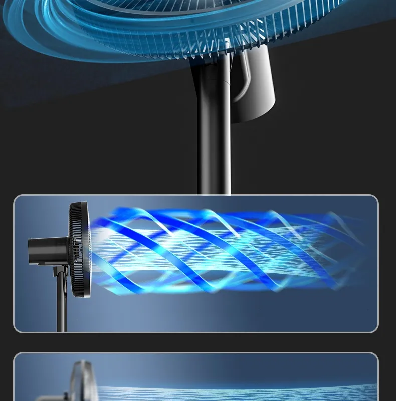 DHgate.com:Upgraded Smart Oscillating Tower Fan, 4 Speeds Quiet Cooling ...