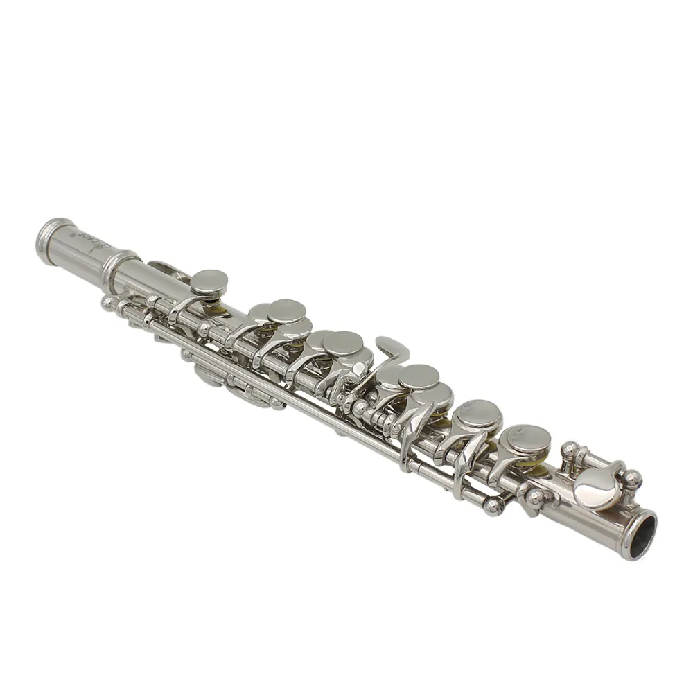 DHgate.com:Silver Plated C Key Piccolo Flute with Leather Case - Half ...