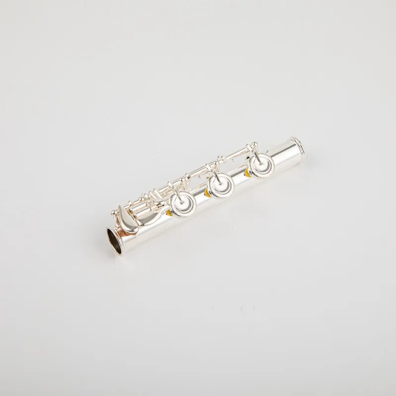 DHgate.com:Professional Silver-Plated Flute - 17 Key Open Hole, C Tone ...