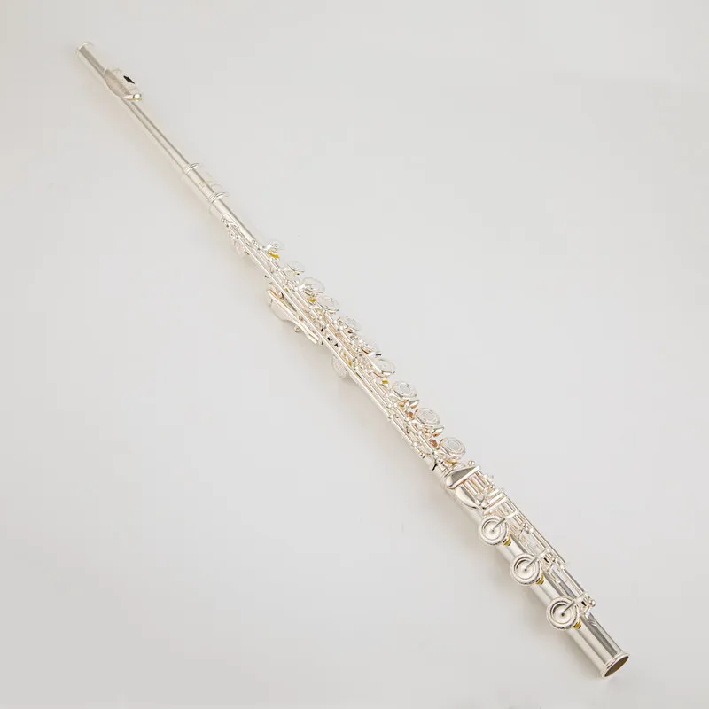 DHgate.com:Professional Silver-Plated Flute - 17 Key Open Hole, C Tone ...