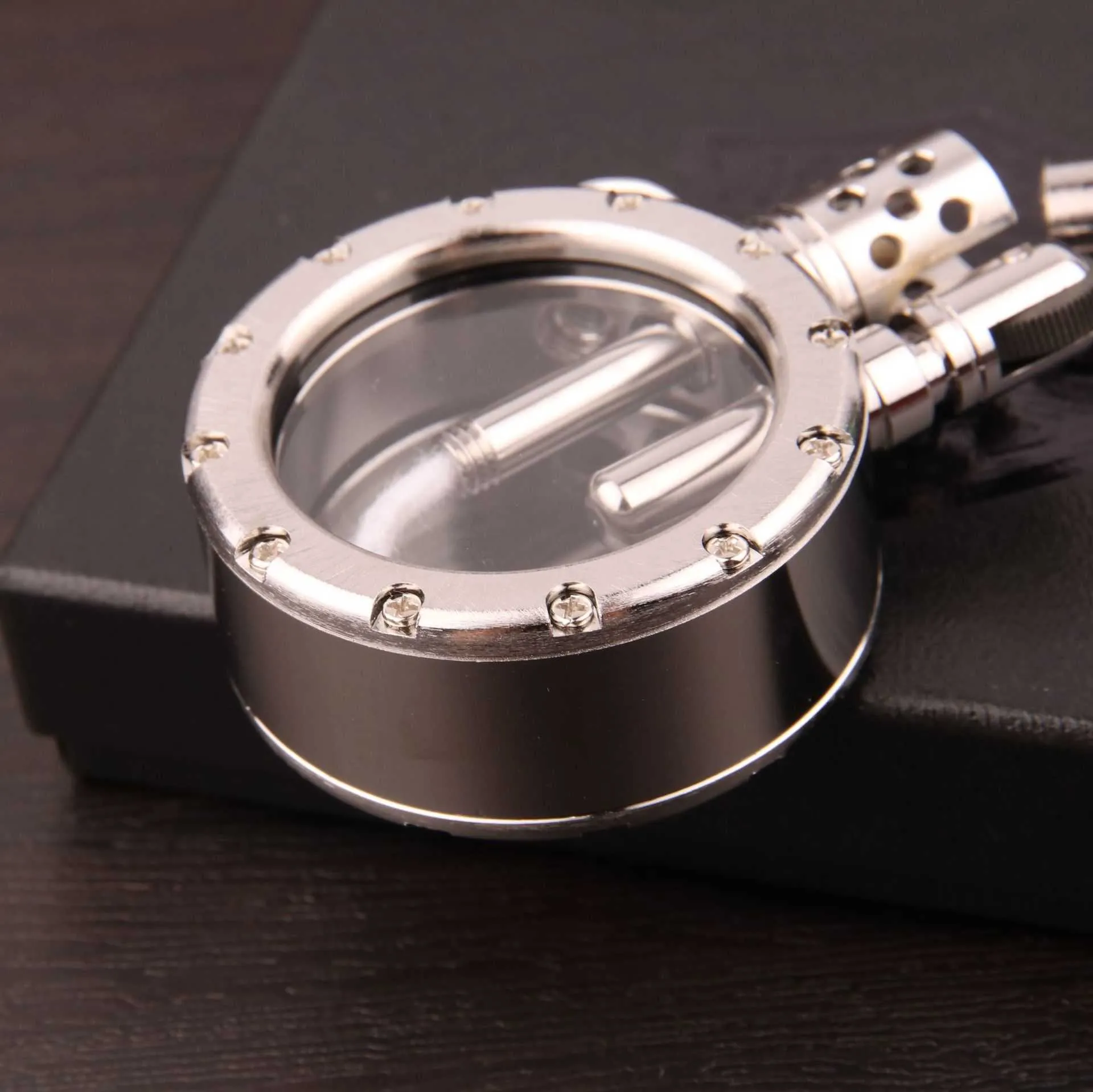 Spherical Antique Lighter Round Lighter Etsy