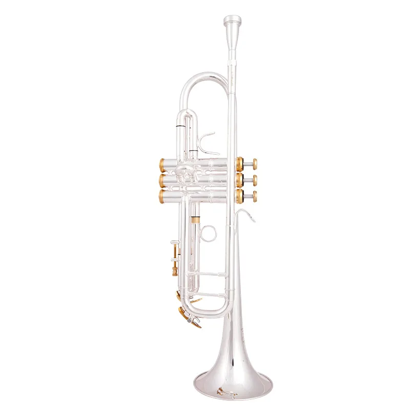 New Arrival Bb Trumpet LT198GS-85 Silver Plated Small Brass Musical ...