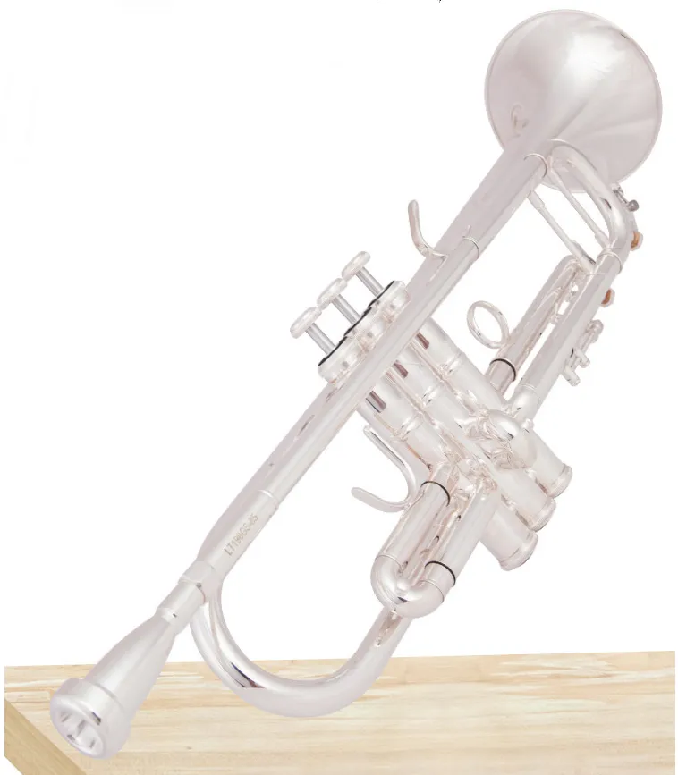 New Arrival Bb Trumpet LT198GS-85 Silver Plated Small Brass Musical ...