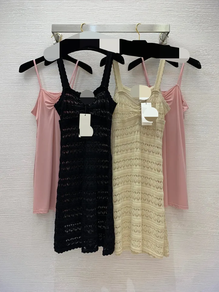 Milan Runway Inspired Dress - Autumn Fashion, Sleeveless Crew Neck, Mid ...