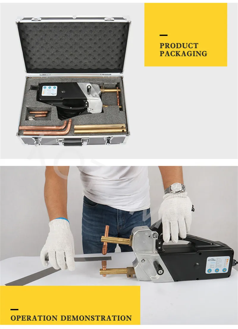 Portable Welding Machine Double Sided Spot Welder: 220V/380V Handheld ...