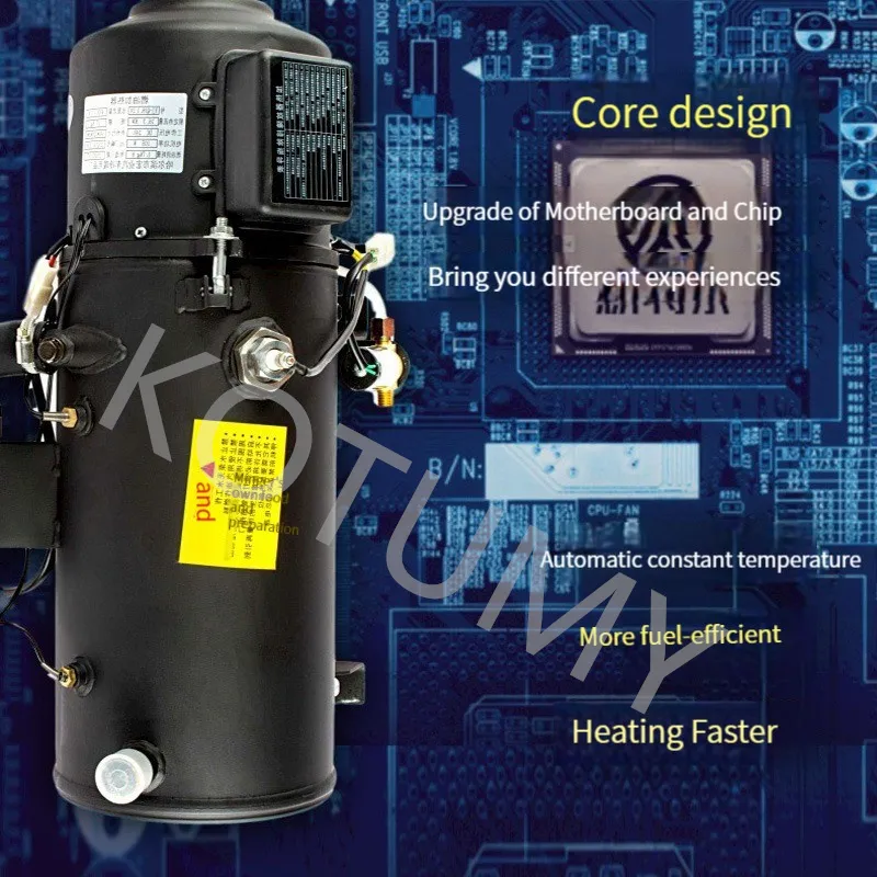 Powerful 12KW Engine Preheater: 2024 Car Heater Diesel Warming Boiler ...