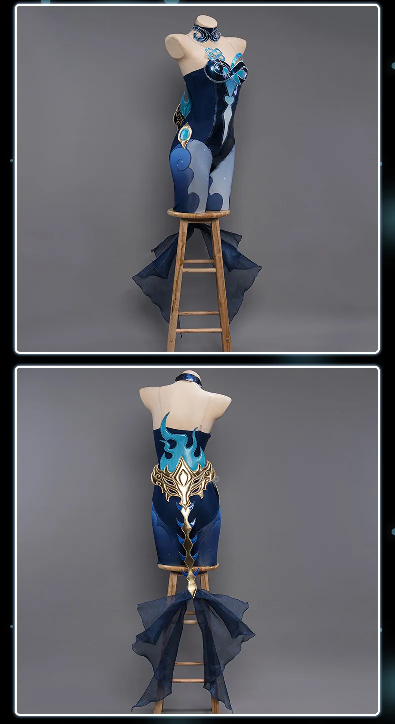 Anime Costumes Genshin Impact Yasha Fanan Cosplay Outfits Halloween ...