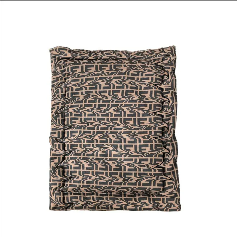 Designer Dog Kennel With Classic Letters Pet Mat: Breathable, Soft ...